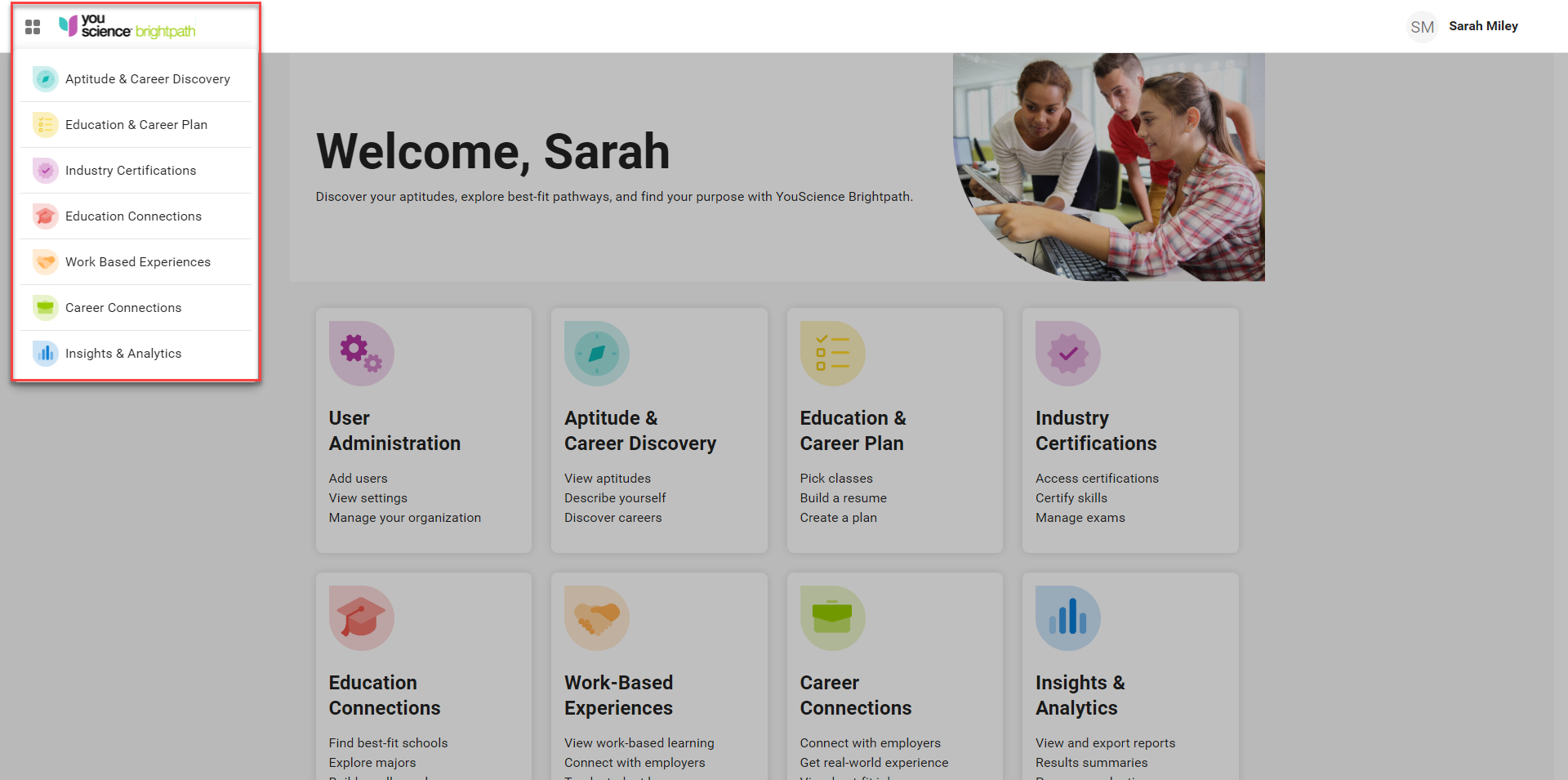 Brightpath: Admin Experience and Navigation