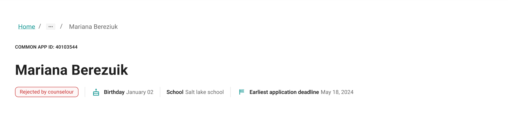 Common App: Teacher instructions