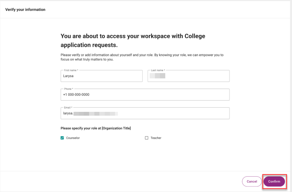 Common App: Counselor instructions