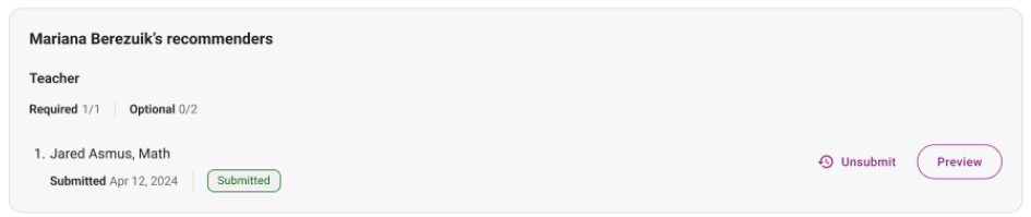 Common App: Counselor instructions