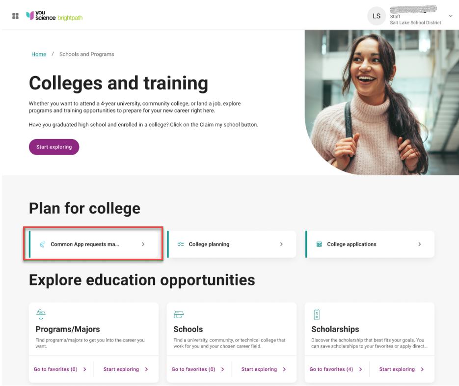 Common App: Counselor instructions